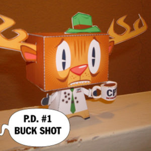 Illustrated Paper Toy Templates - Creatable Me