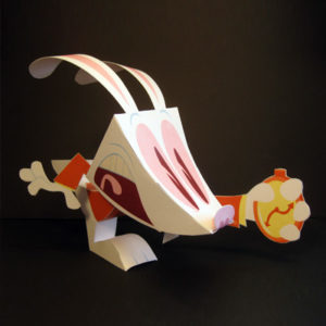 Illustrated Paper Toy Templates - Creatable Me